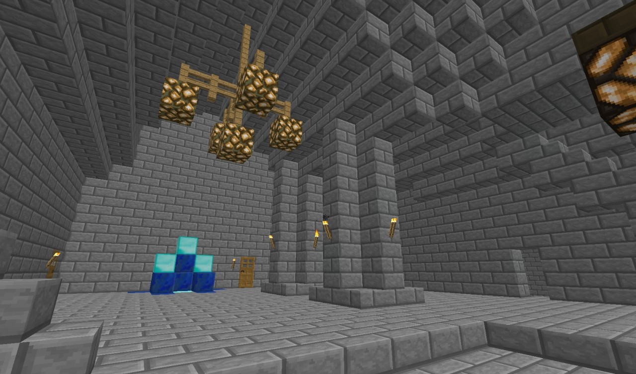 An Empire of stone: Keep Minecraft Map