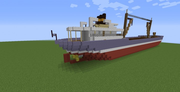Cargo Ship Minecraft Map
