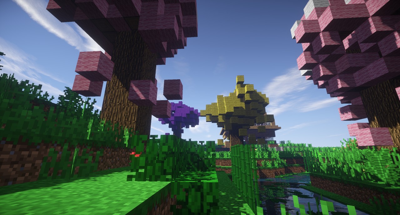 Beautiful Garden Island Minecraft Map