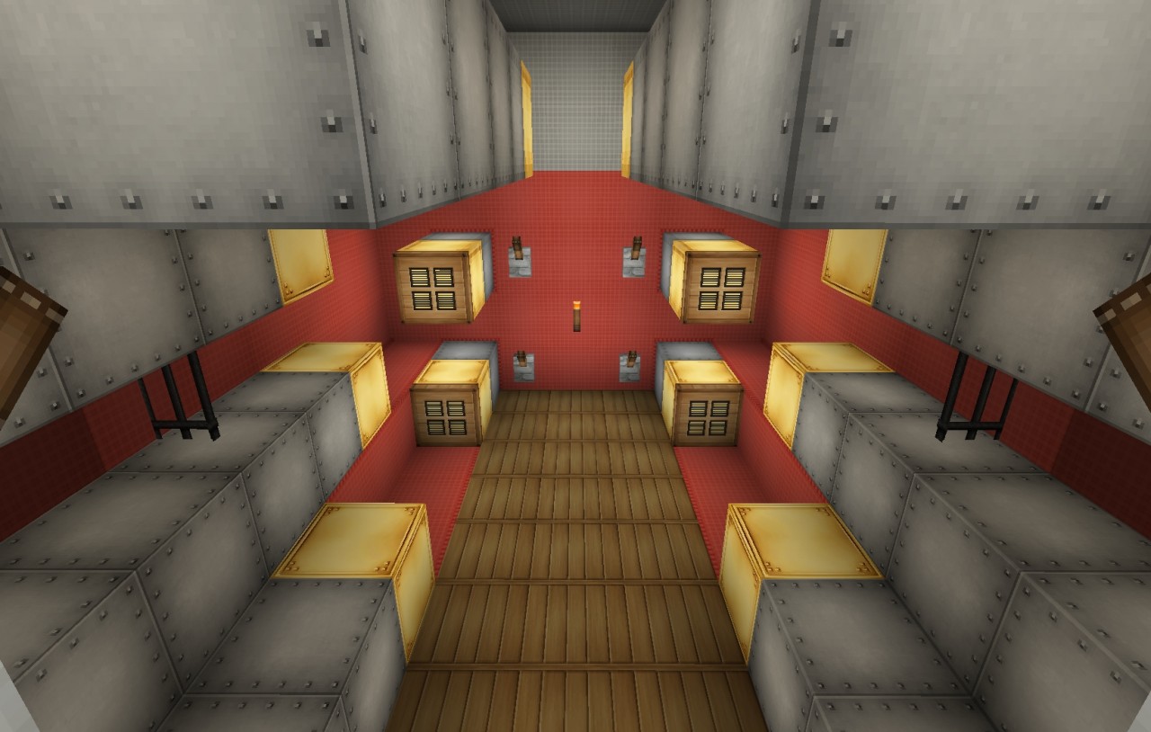 Balao Class Submarine with Full Interiors+Working Engine Minecraft Map