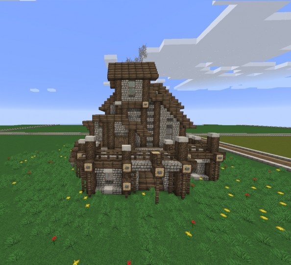 Medium Medieval House Minecraft Map
