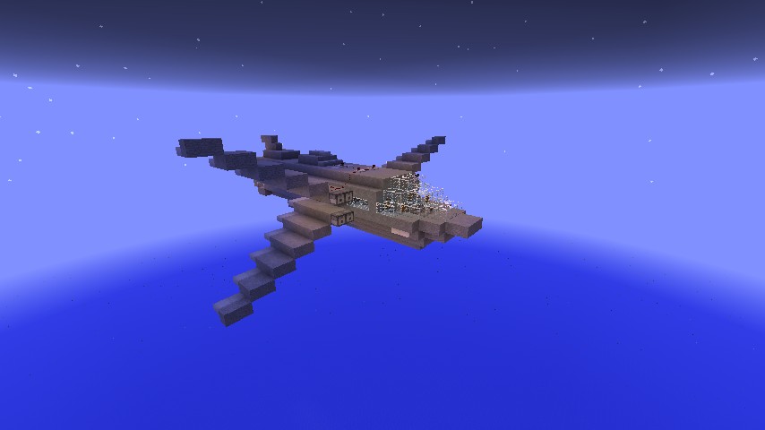 The Spaceship Fleet (The Space Station Update) Minecraft Map