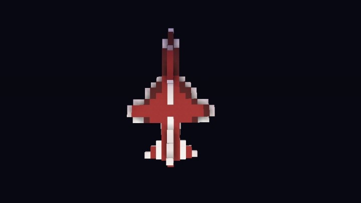 SF-45 "Foxtrot" Orbital Fighter (Working Weapons) Minecraft Map