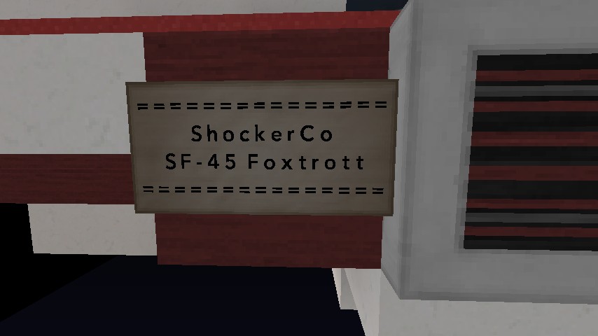 SF-45 "Foxtrot" Orbital Fighter (Working Weapons) Minecraft Map