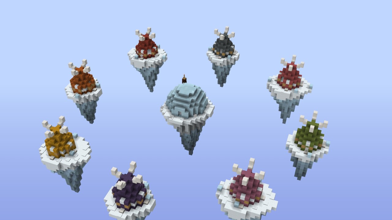 Skywars Map - Blizzard Minecraft Map