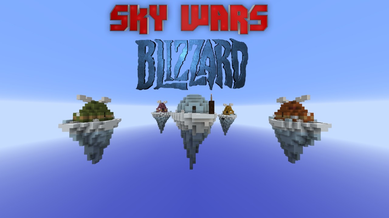 Skywars Map - Blizzard Minecraft Map