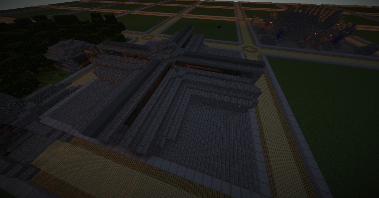 Basic Server Hub Minecraft Map
