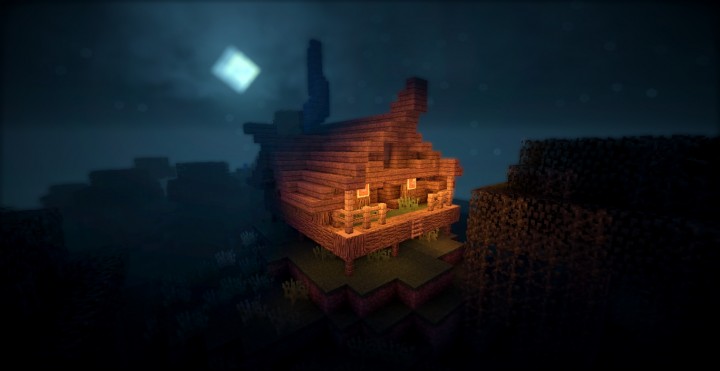 Witch Hut Minecraft Map