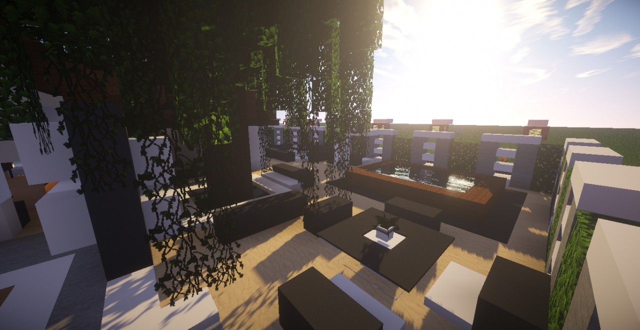 Modern House Minecraft Map