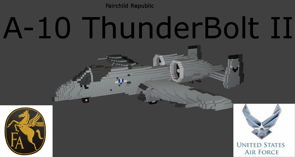 A-10 Thunderbolt II [K1inc's Request] Minecraft Map