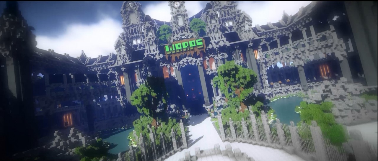 Arkham Prison Spawn - [Commission] Minecraft Map