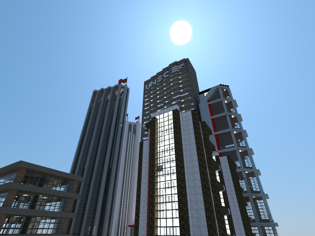 -UNSC HQ- 7thBatalion Minecraft Map