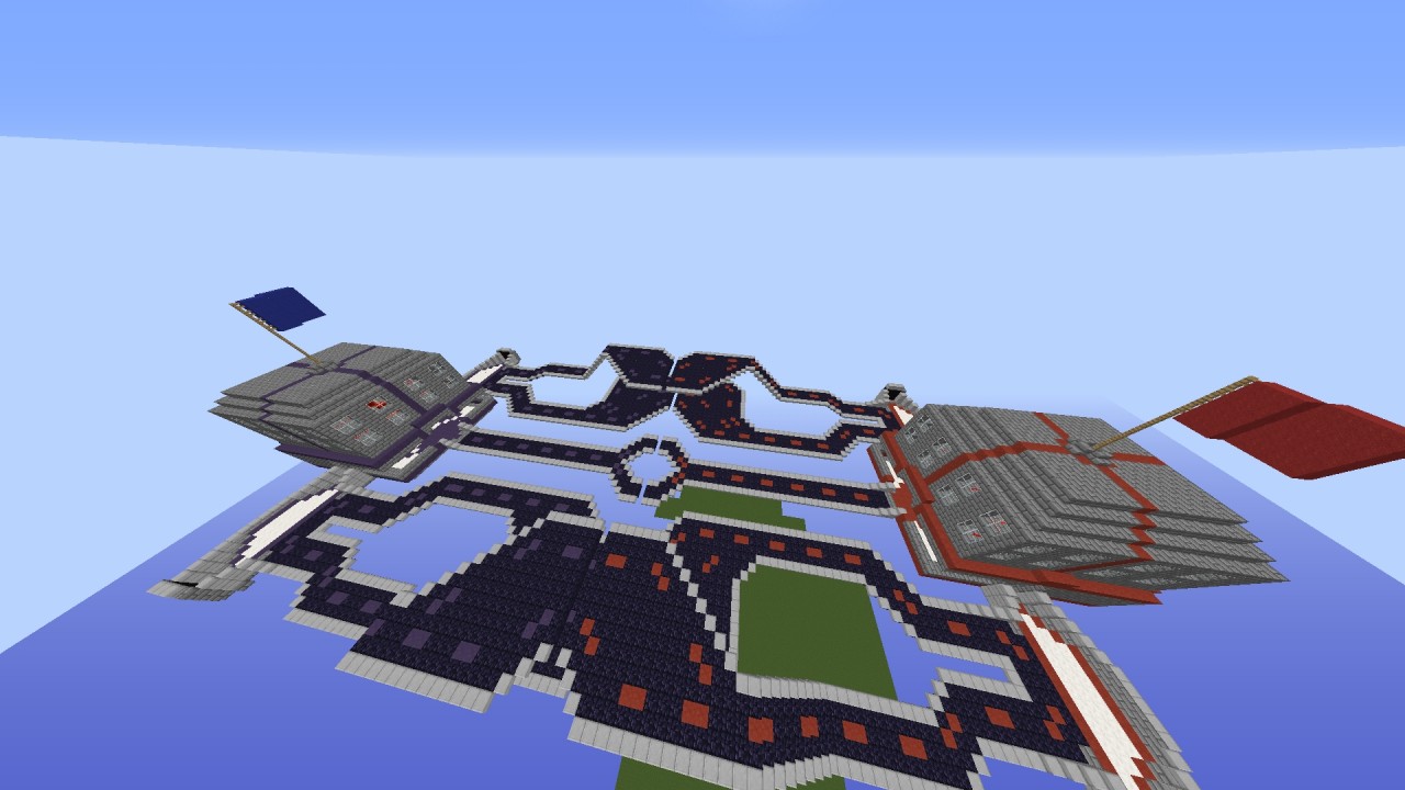 Block Wars Mini-Game Map: Castle Crashers! Minecraft Map