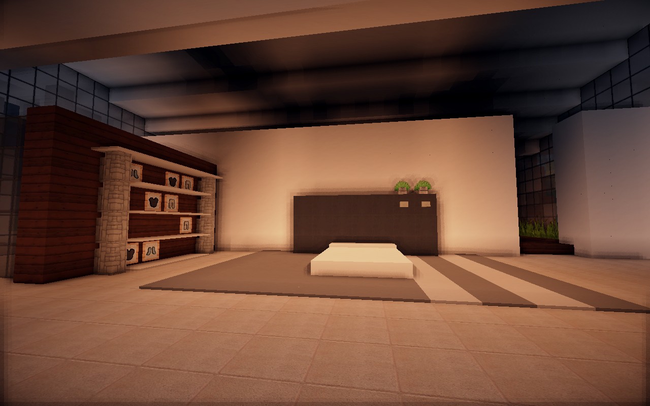 Curved House Minecraft Map