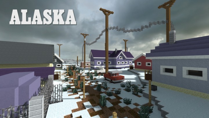 Alaskan Town Minecraft Project