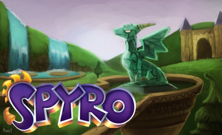 Spyro the Dragon Minecraft Map