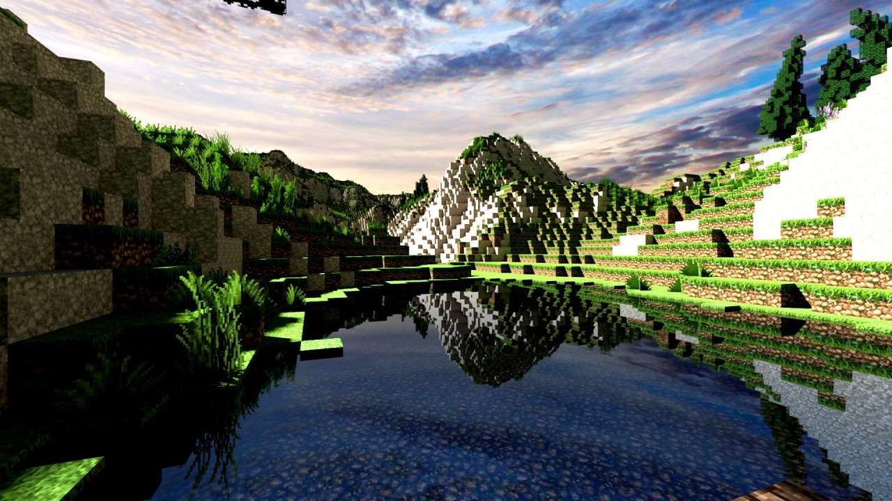 Realistic desert and mountain terrain ( 250 sub special ) Minecraft Map