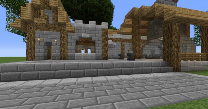 Medieval Forge / Blacksmith Minecraft Map