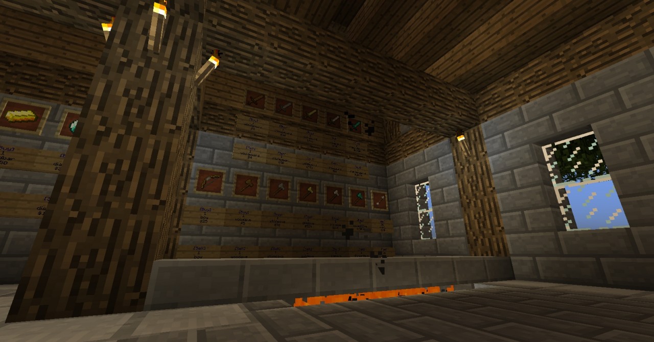 Medieval Forge / Blacksmith Minecraft Map