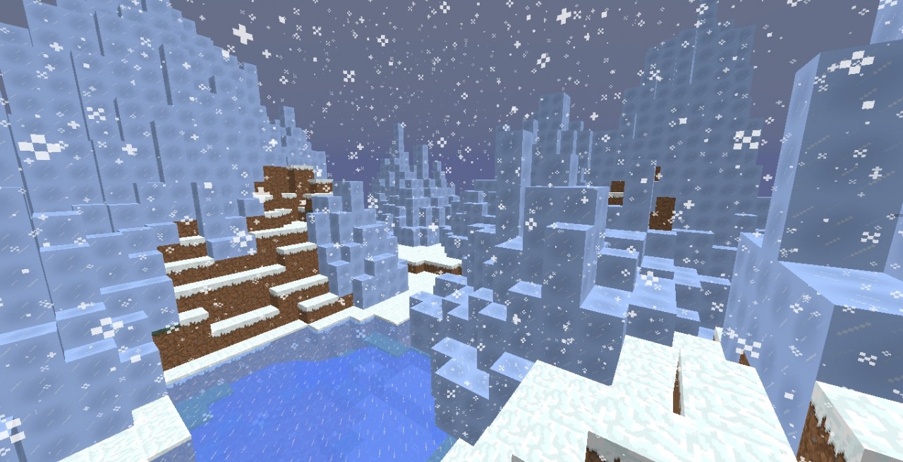 Ice Spikes (WorldEdit Practice) Minecraft Map