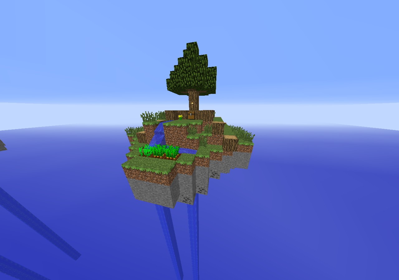 SkyWars - Temple Forest Minecraft Map