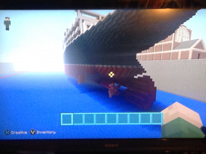 RMS Aquitania Minecraft Map