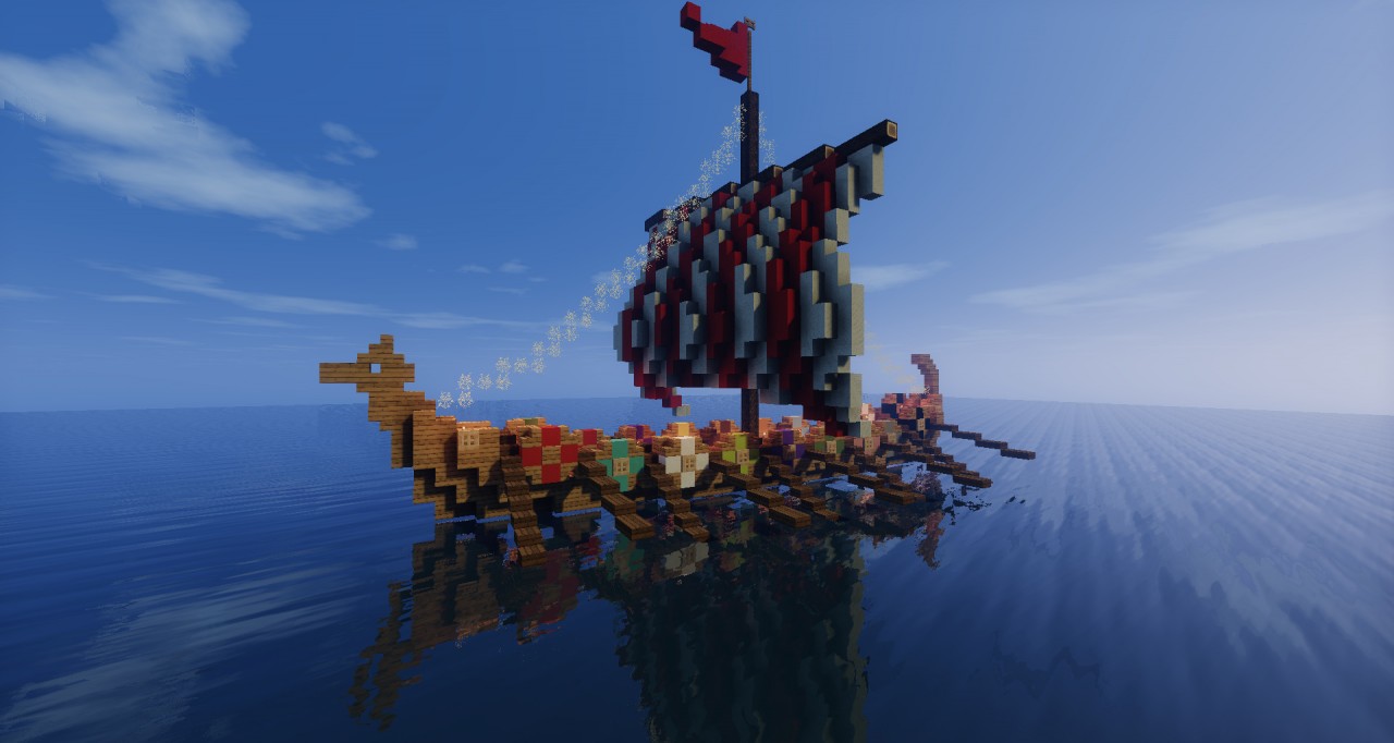 Viking's Longboat Minecraft Map