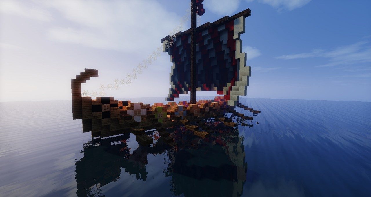 Viking's Longboat Minecraft Map