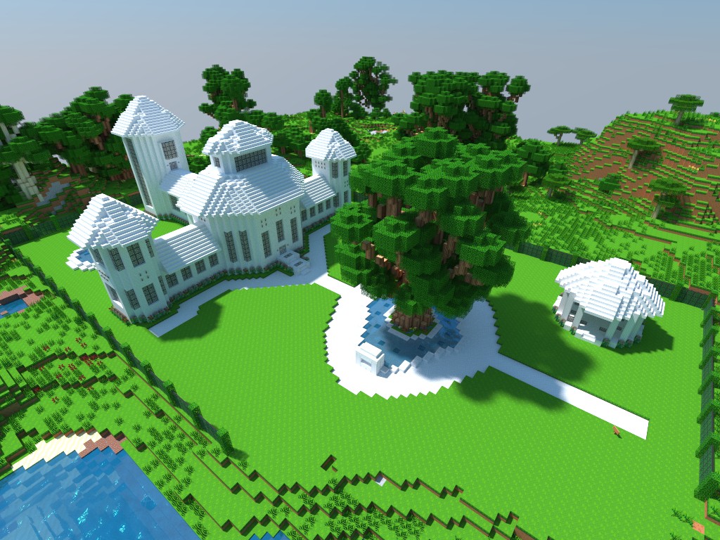 Quartz manor Minecraft Map