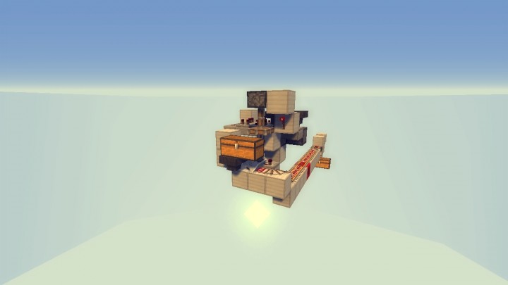 Minecart Loading Station & Industrial Smelter Minecraft Map