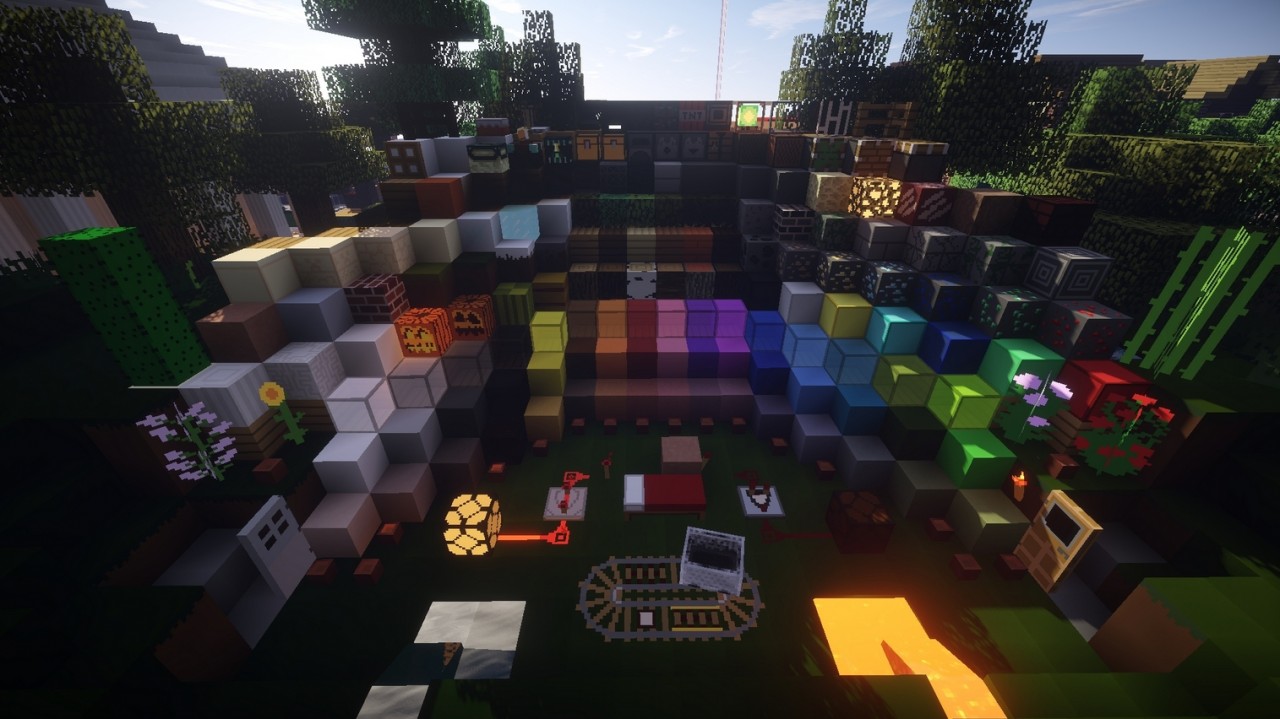 NoDetailsButColorful [1.8] [Update] Minecraft Texture Pack