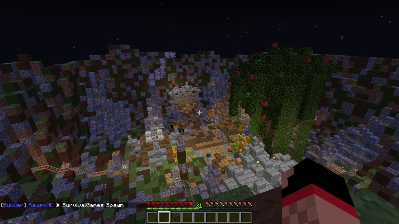 Small SurvivalGames Spawn Minecraft Map