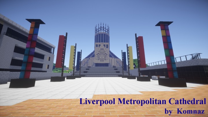 Liverpool Metropolitan Cathedral Minecraft Map