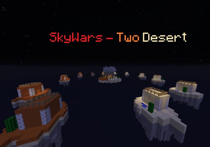 SkyWars - Two Desert Minecraft Map
