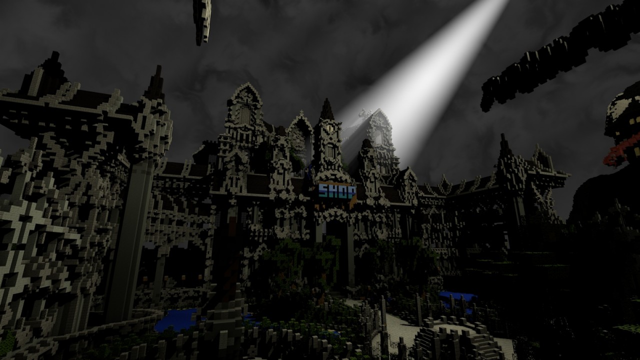 Arkham Prison Spawn - [Commission] Minecraft Map