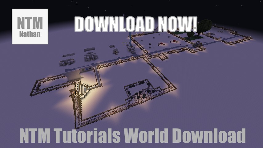 NTM Tutorials World Project Minecraft Map