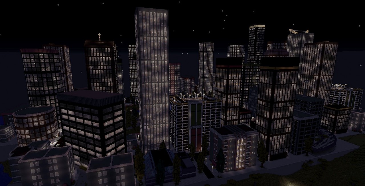GOTHCRAFT CITY for download! (half billion blocks) Minecraft Map