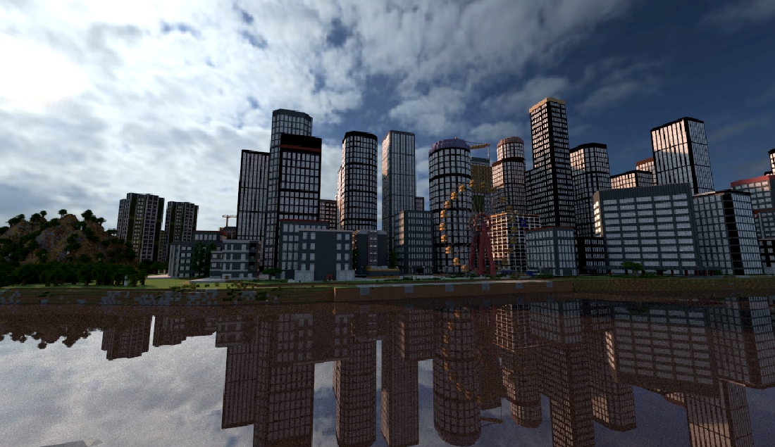 GOTHCRAFT CITY for download! (half billion blocks) Minecraft Map