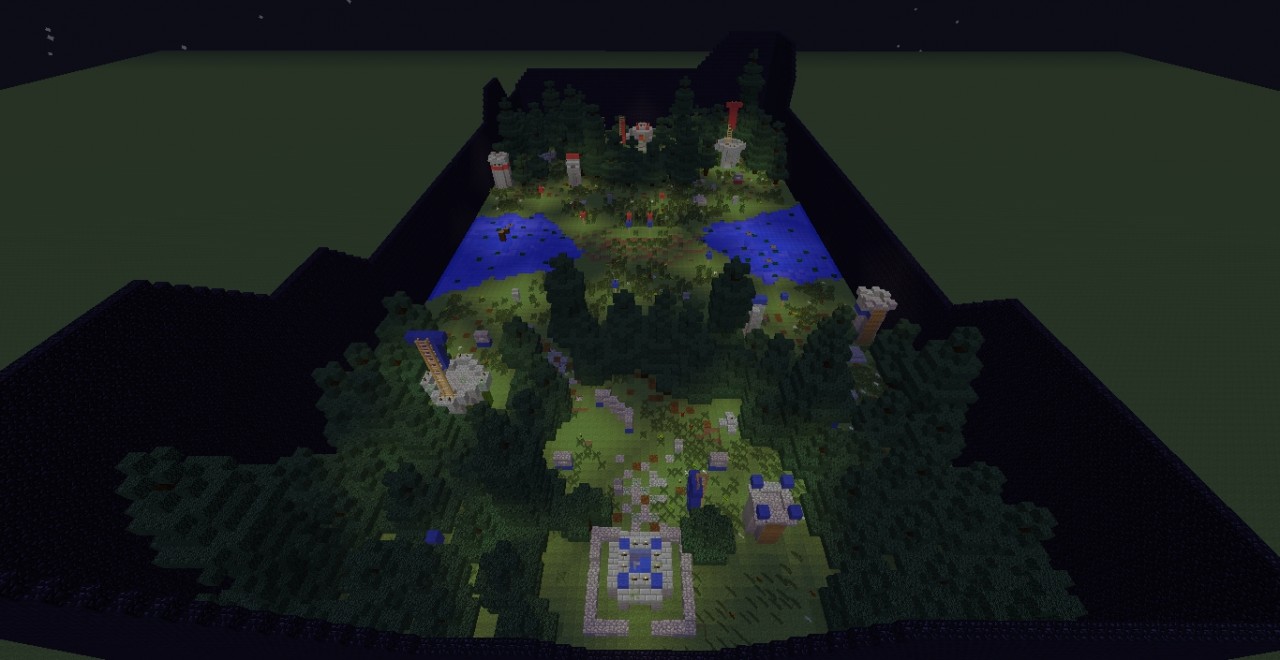 Forest Capture the Flag Minecraft Map
