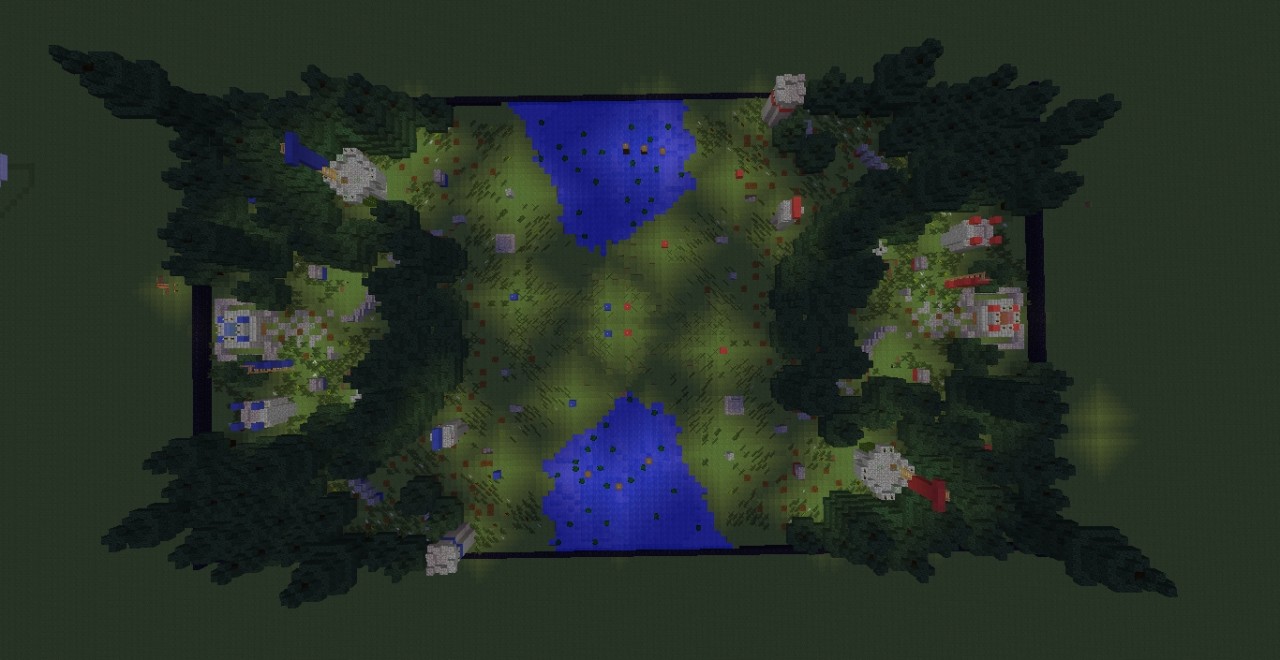 Forest Capture the Flag Minecraft Map