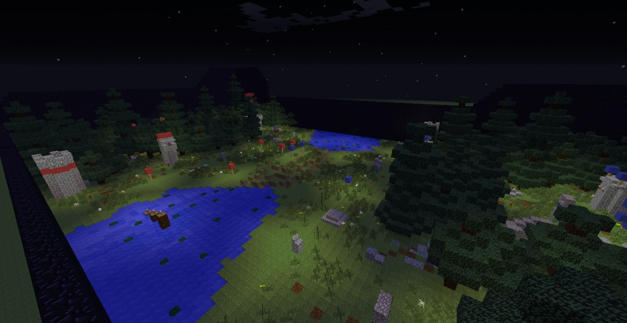 Forest Capture the Flag Minecraft Map