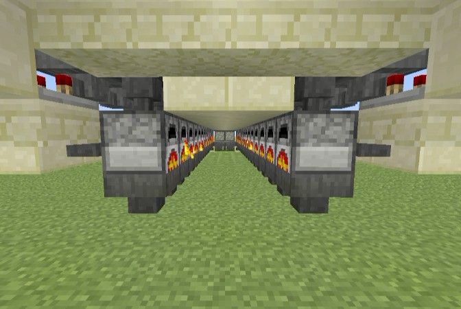 Tutorial : 2.0 Industrial 30 furnace System Minecraft Map