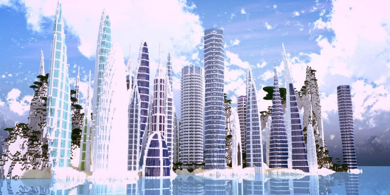 A City by the Water Minecraft Map