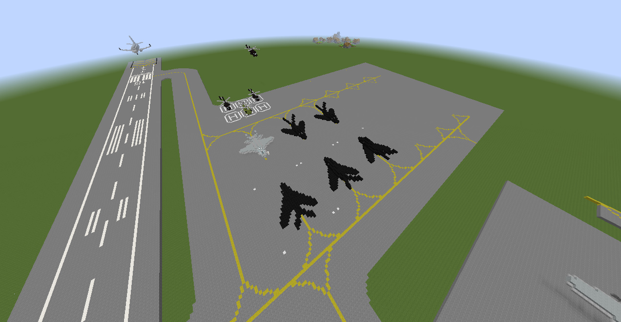 Un-named Air force base[WIP][Latest: 3/6/15] Minecraft Map