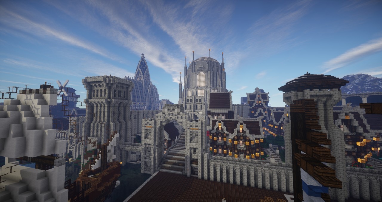 The city of Orhod Minecraft Map