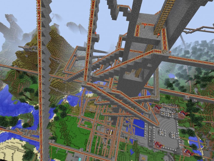 World from 1.8.1 beta to 1.8.1 Minecraft Map