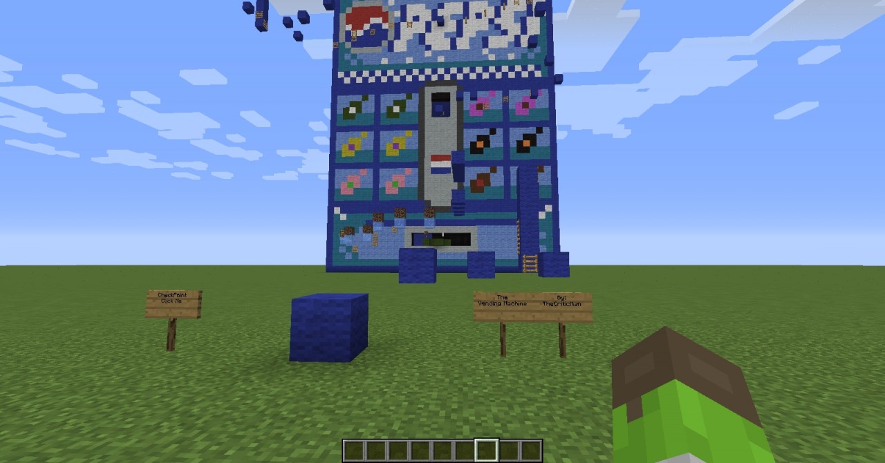 Vending Machine - Parkour Map Minecraft Map