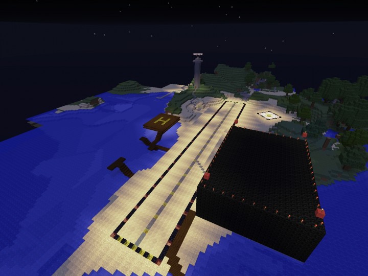 Small Airport Map Minecraft Map