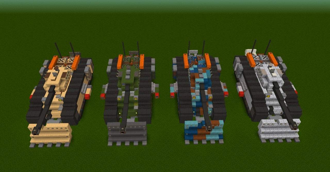 Heavy Tank H Exialys II Minecraft Map