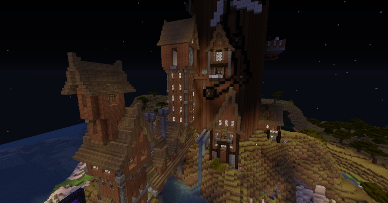 BlackSkull Windforge Retreat Minecraft Map